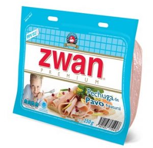 JAMÓN PECHUGA PAVO ZWAN 250GR - Gamarti